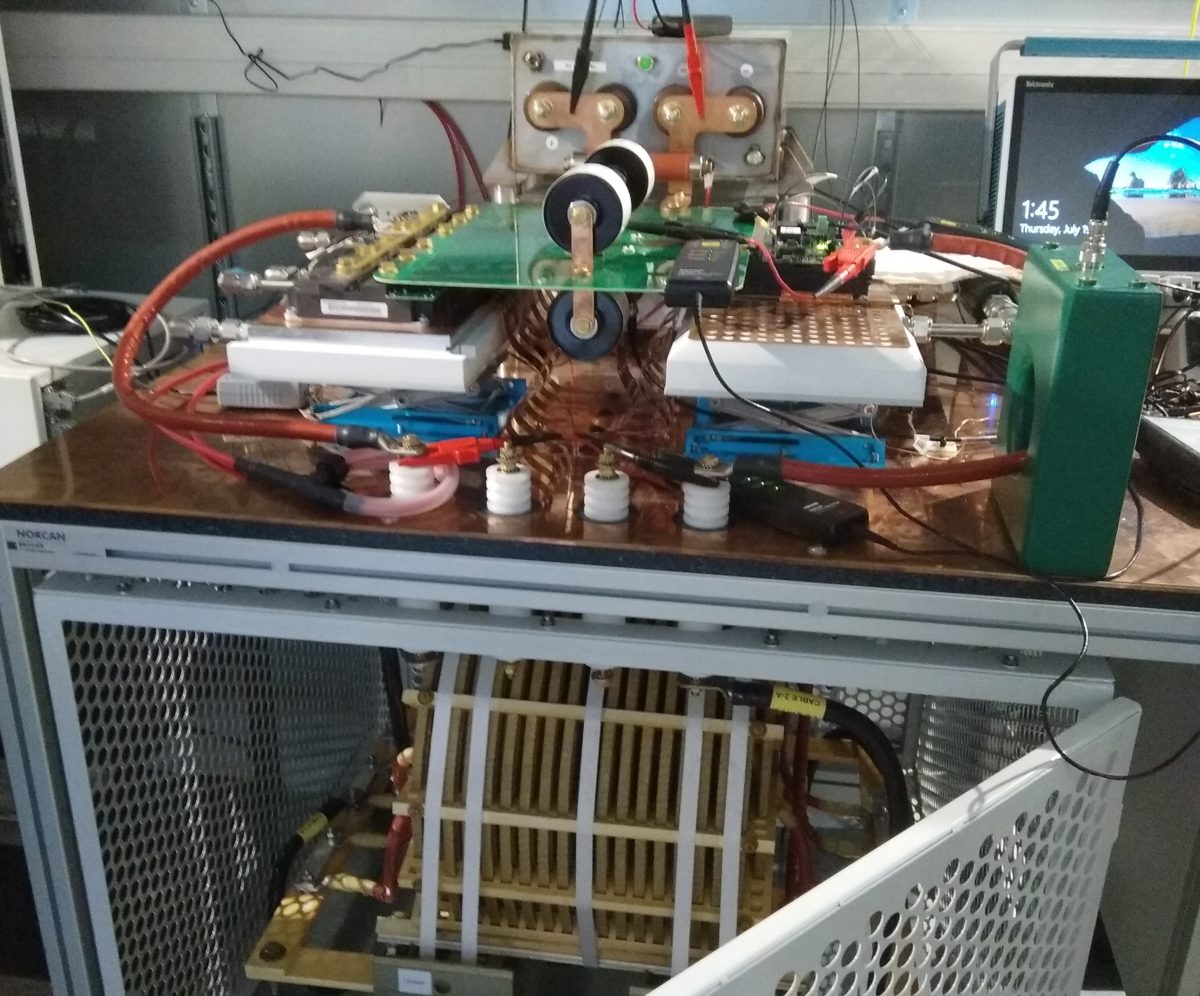 A High Current Switching test bench to estimate switching losses for ...